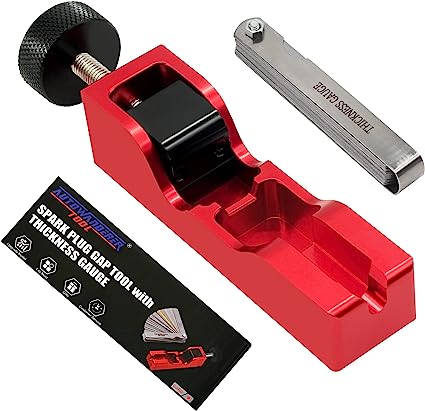 AutoWanderer Tool Universal Spark Plug Gap Tool with Feeler Gauge Spar ...